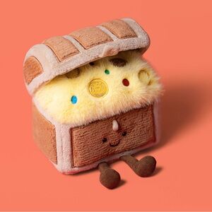 Jellycat | Toys | Jellycat Amuseables Treasure Chest Plush Toy New W ...